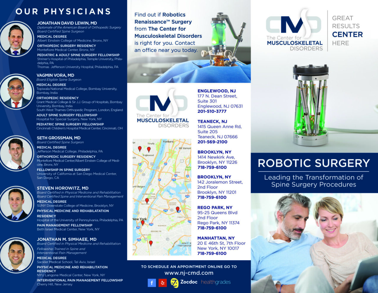 Robotic Surgery Brochure | Bracha Designs