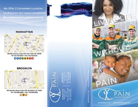 Pain Management Brochure | Bracha Designs