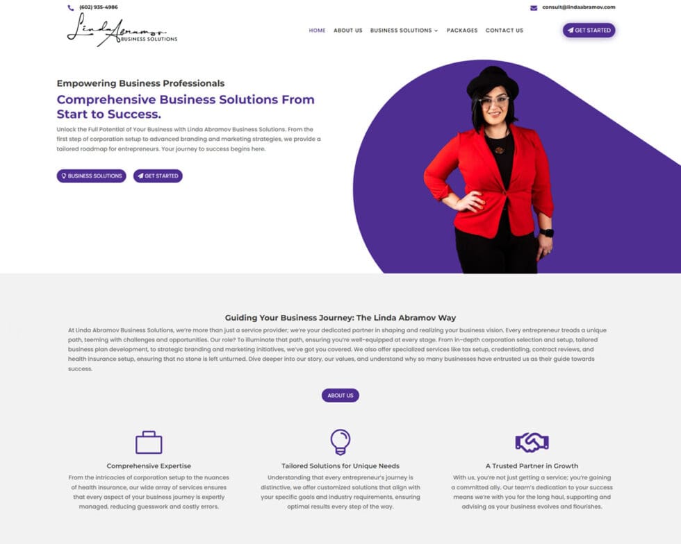 Business Solutionsweb Design Portfolio