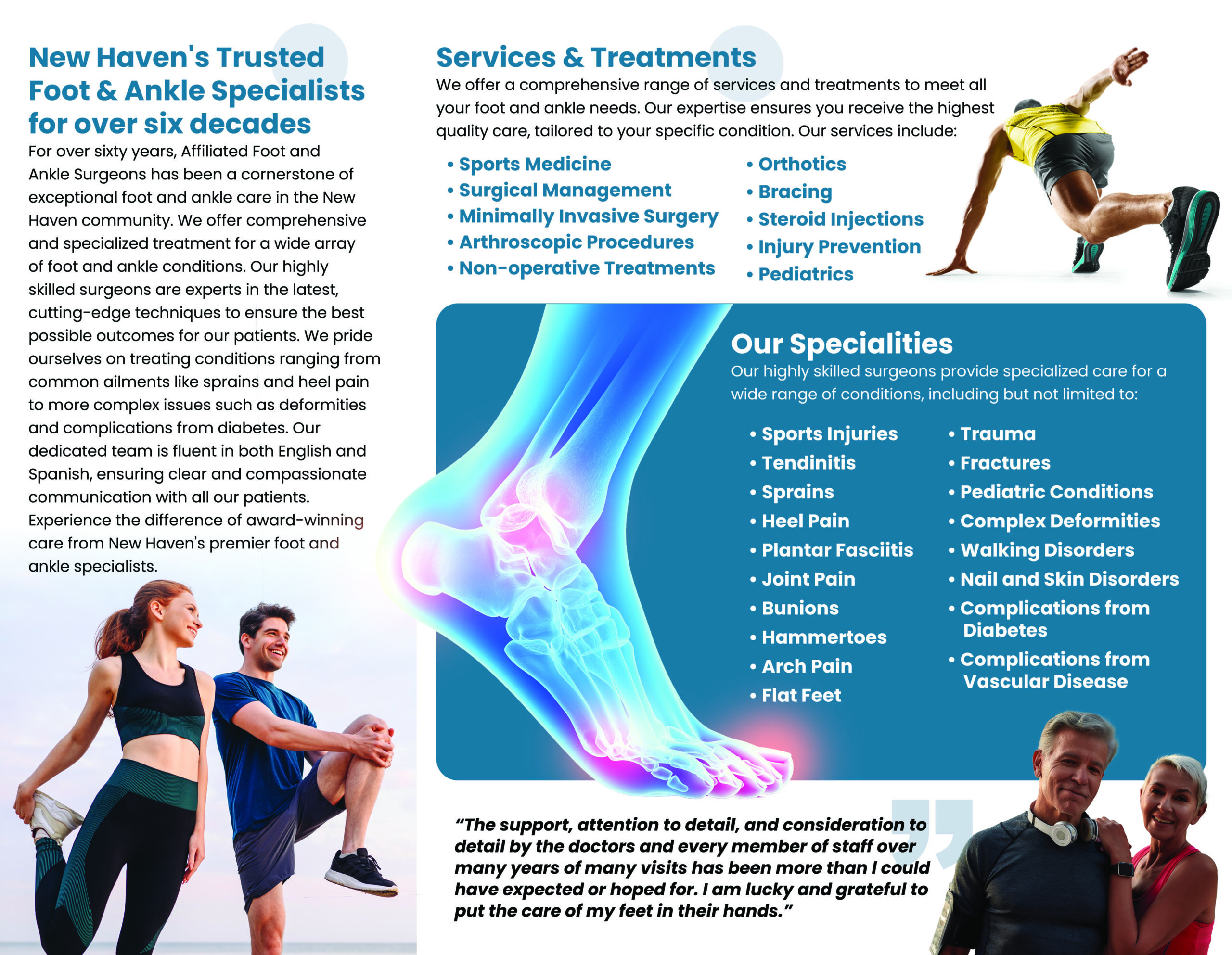 Foot and Ankle Brochure | Bracha Designs