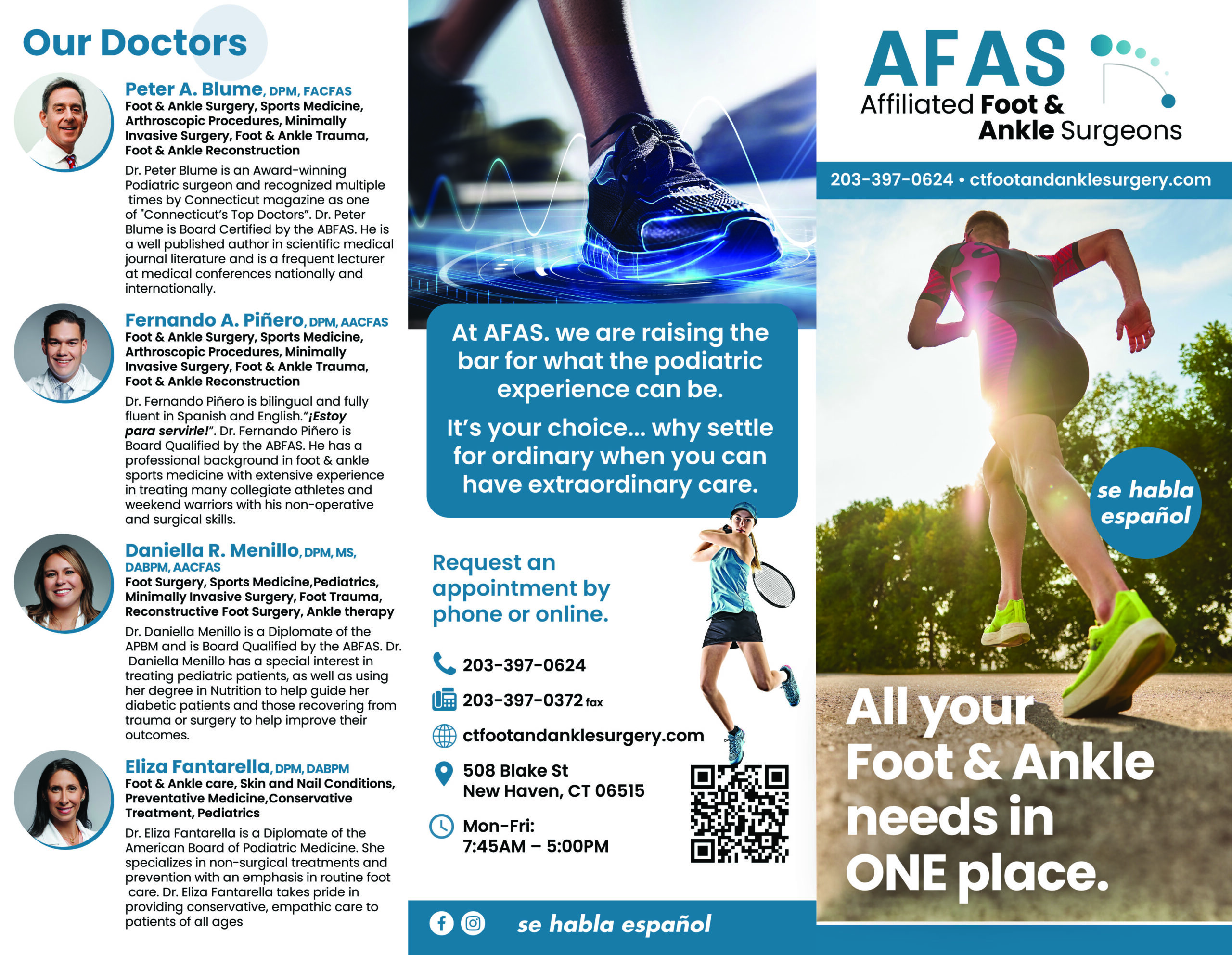 Foot and Ankle Brochure | Bracha Designs