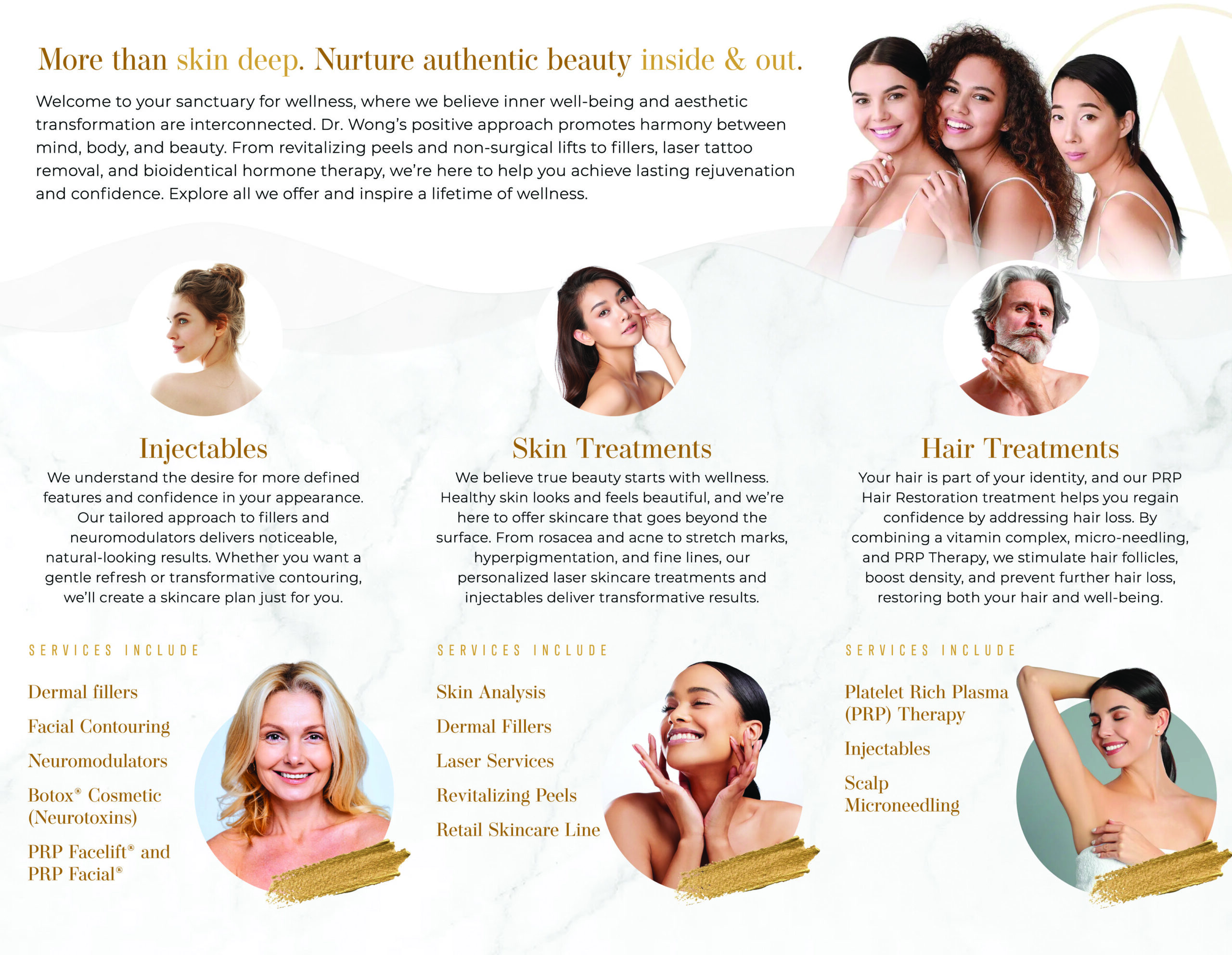 Med Spa Brochure | Bracha Designs