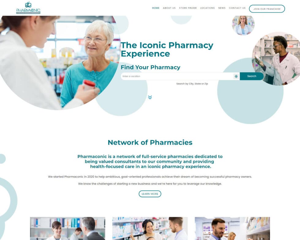 Pharmacy Consultant Website | Bracha Designs